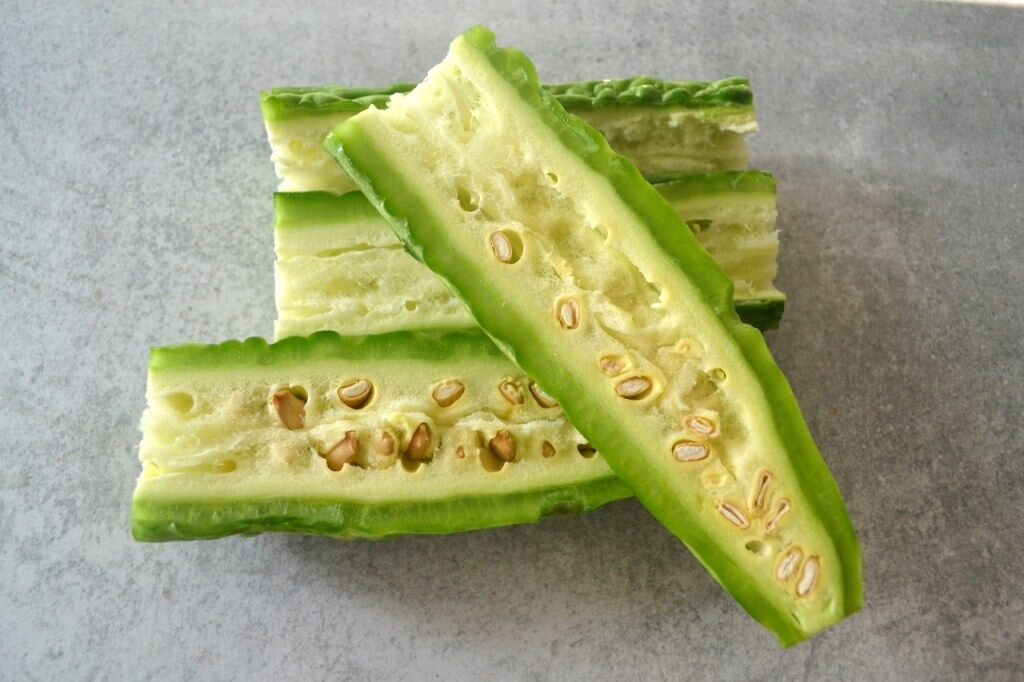 Easy Vietnamese Bitter Melon and Eggs (Khổ Qua Xào Trứng) - Cook with Chung