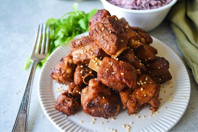Easy Asian Pork Riblets - Cook with Chung