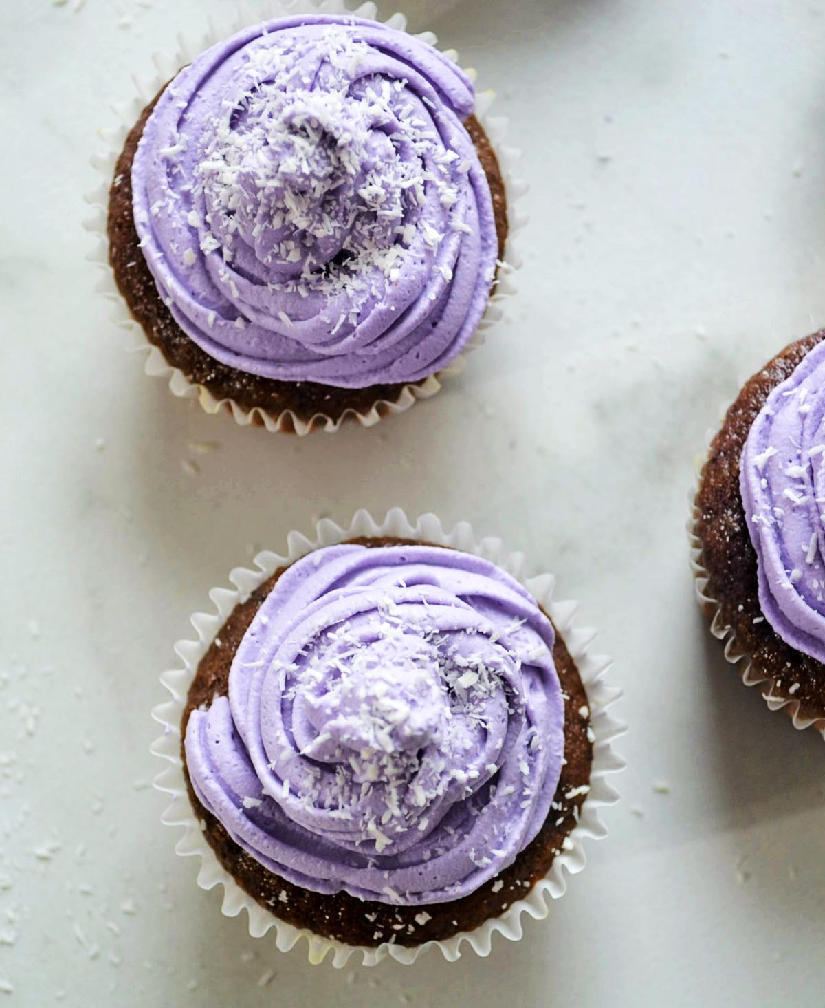 Ube Cupcakes Recipe - Cook with Chung
